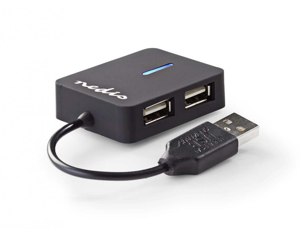 Köp USB2.0 Hub 4 portar till rätt pris @ electrokit