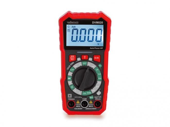 Buy Multimeter TrueRMS DVM020 at the right price @ electrokit