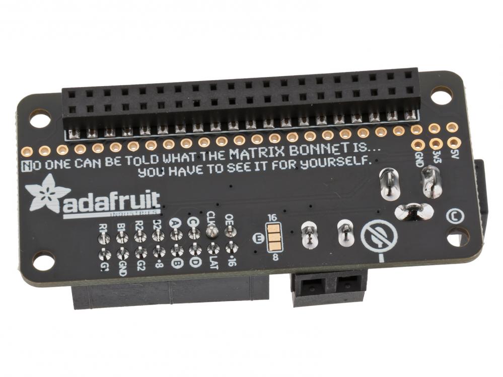 Köp Adafruit RGB Matrix Bonnet for Raspberry Pi till rätt pris @ electrokit