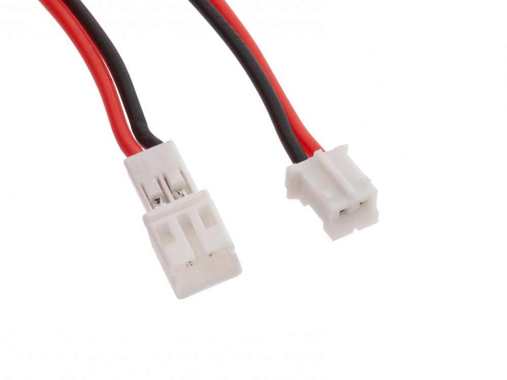 Buy Battery extension cable JST-PH 2-p 50cm at the right price @ electrokit
