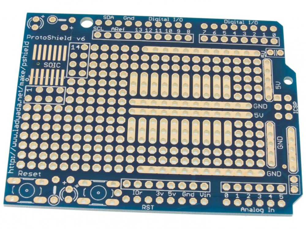 Buy Protoshield stackable Arduino UNO R3/R4 at the right price @ electrokit Buy Protoshield stackable Arduino UNO R3/R4 at the right price @ electrokit
