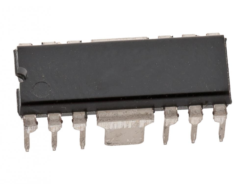 Köp LA4182 DIP-12 Audio amplifier 2ch 2.3W till rätt pris @ electrokit