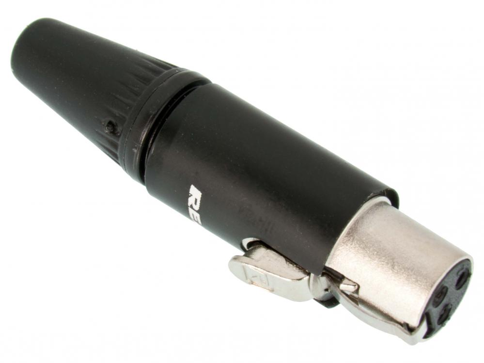 Buy Mini XLR 3-p female cable at the right price @ electrokit