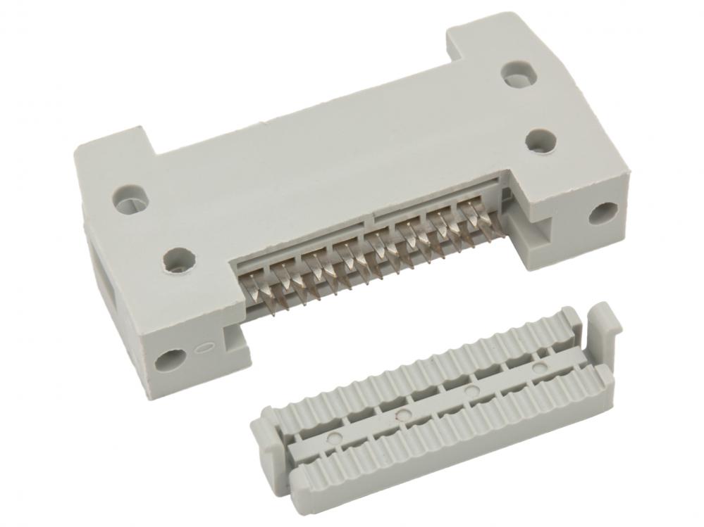 Köp IDC hane kabel 16-pol 2.54mm till rätt pris @ electrokit