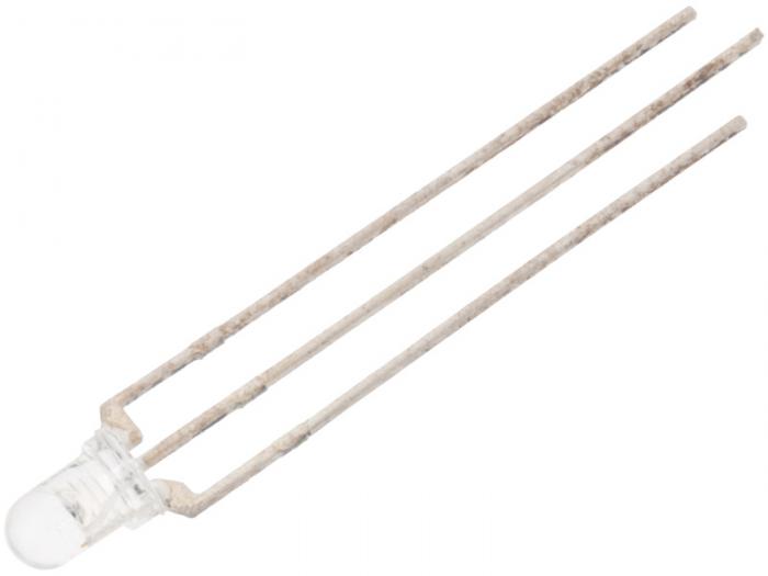 Buy LED 3mm röd/grön 3p gem anod at the right price @ electrokit