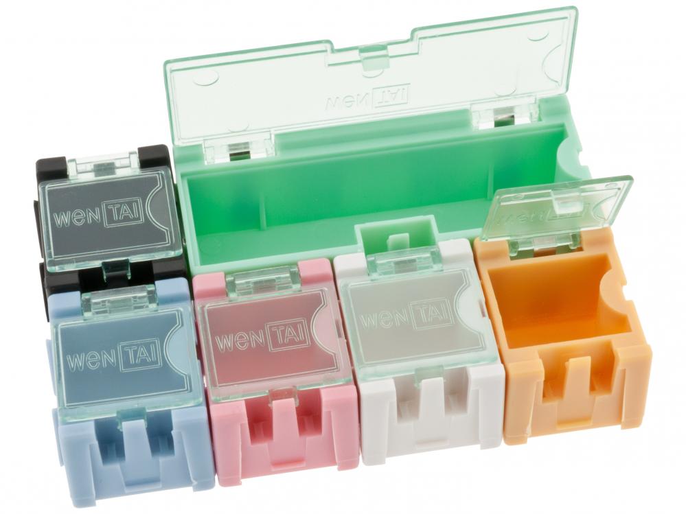 Buy Modular Plastic Storage Box - green at the right price @ electrokit