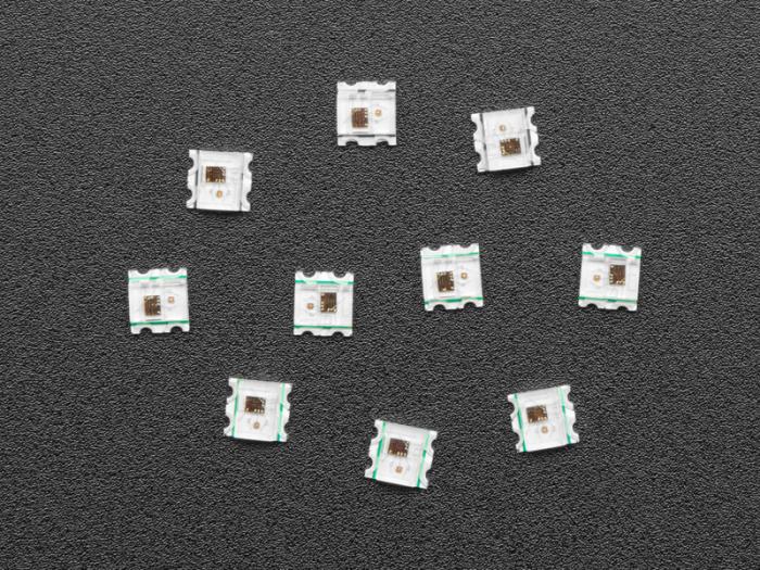 Buy LED SMD2020 RGB addressable WS2812B - 10-pack at the right price ...