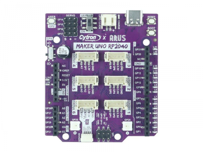 Buy Maker UNO RP2040 at the right price @ electrokit