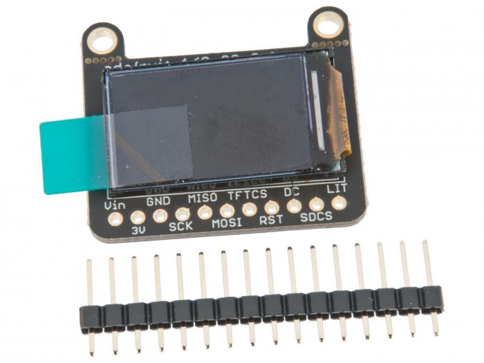 Buy LCD TFT 0.96" 160x80 color microSD at the right price @ electrokit