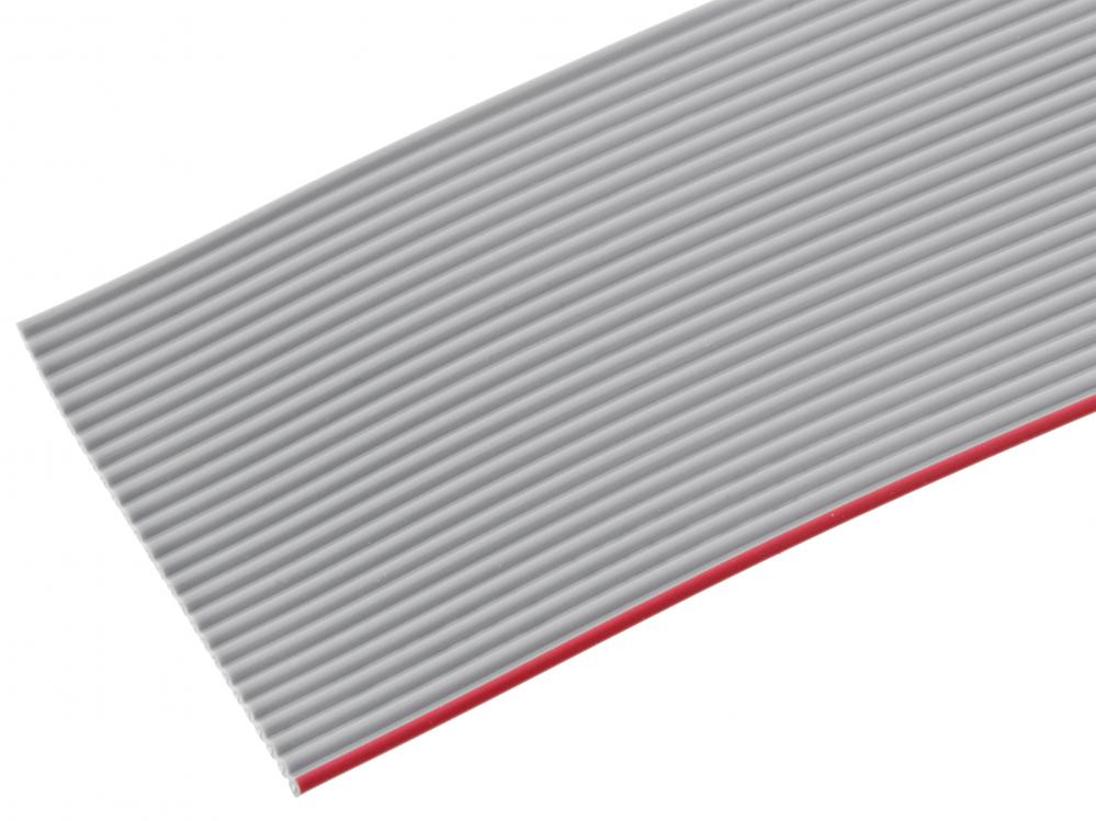 Buy Ribbon cable gray 26 wires 1.27 mm /m at the right price @ electrokit