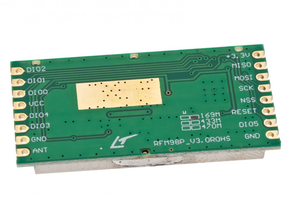 Buy Lora transceiver 169MHz RFM98PW-169S2 at the right price @ electrokit