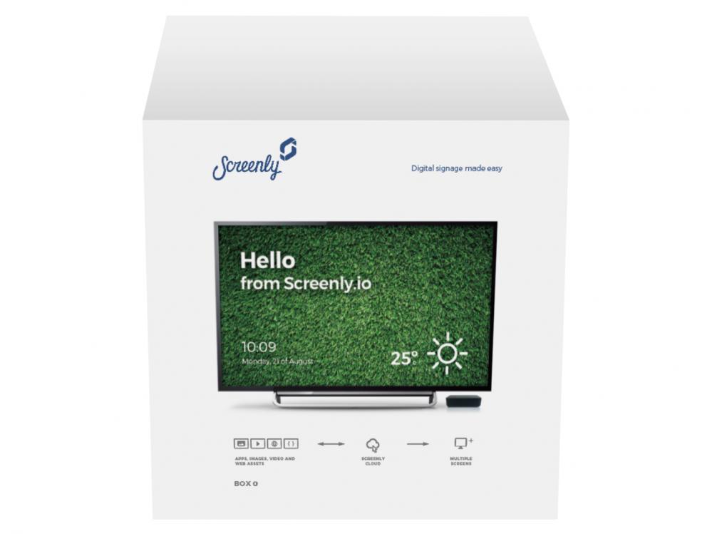 Buy Screenly Box 0 at the right price @ electrokit