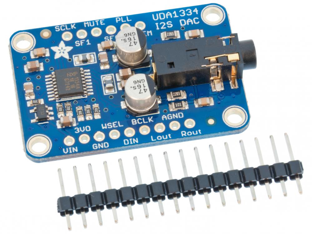 Buy UDA1334A Stereo DAC I2S at the right price @ electrokit