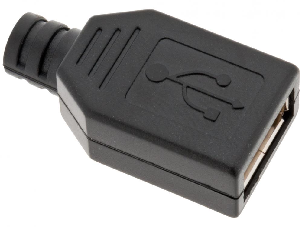 Buy USB A-female cable at the right price @ electrokit