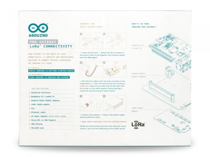 Buy Arduino Pro Gateway LoRa connectivity at the right price @ electrokit