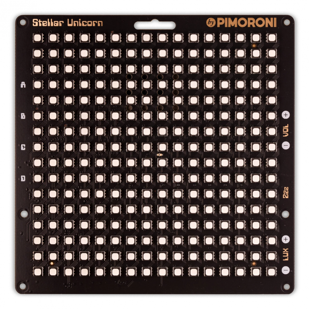 Buy LED matrix 256px (16x16) incl. Pico W at the right price @ electrokit