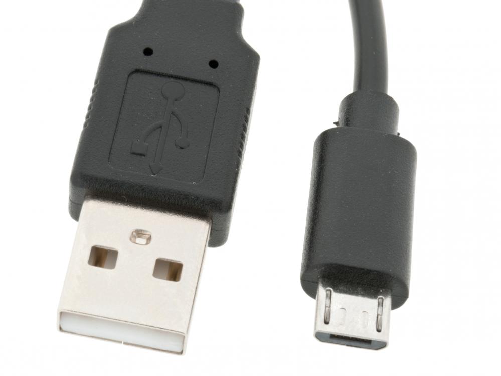 Buy USB cable switch microUSB 1m at the right price @ electrokit