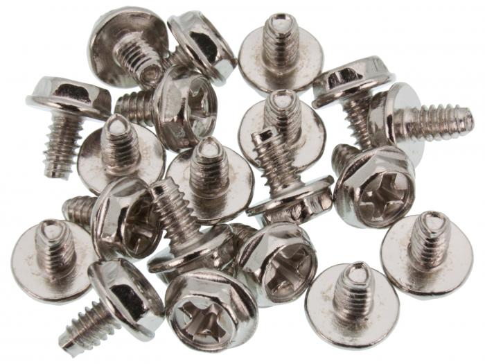 Buy Screw for computer chassie 20-pack at the right price @ electrokit