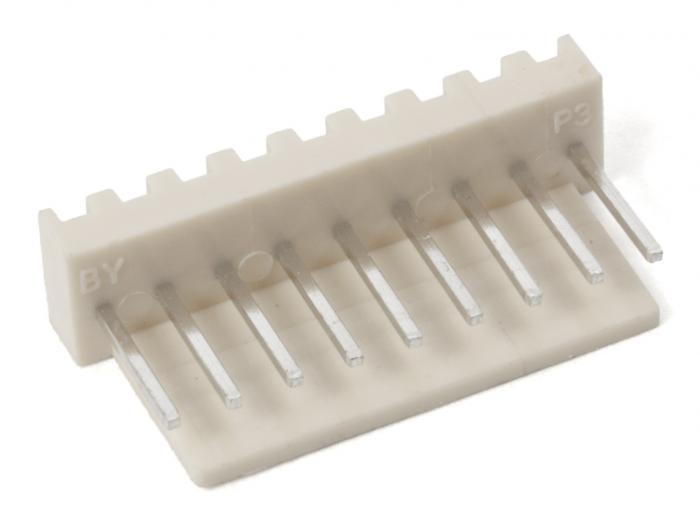 Buy PCB header Molex KK 2.54mm 9-p at the right price @ electrokit