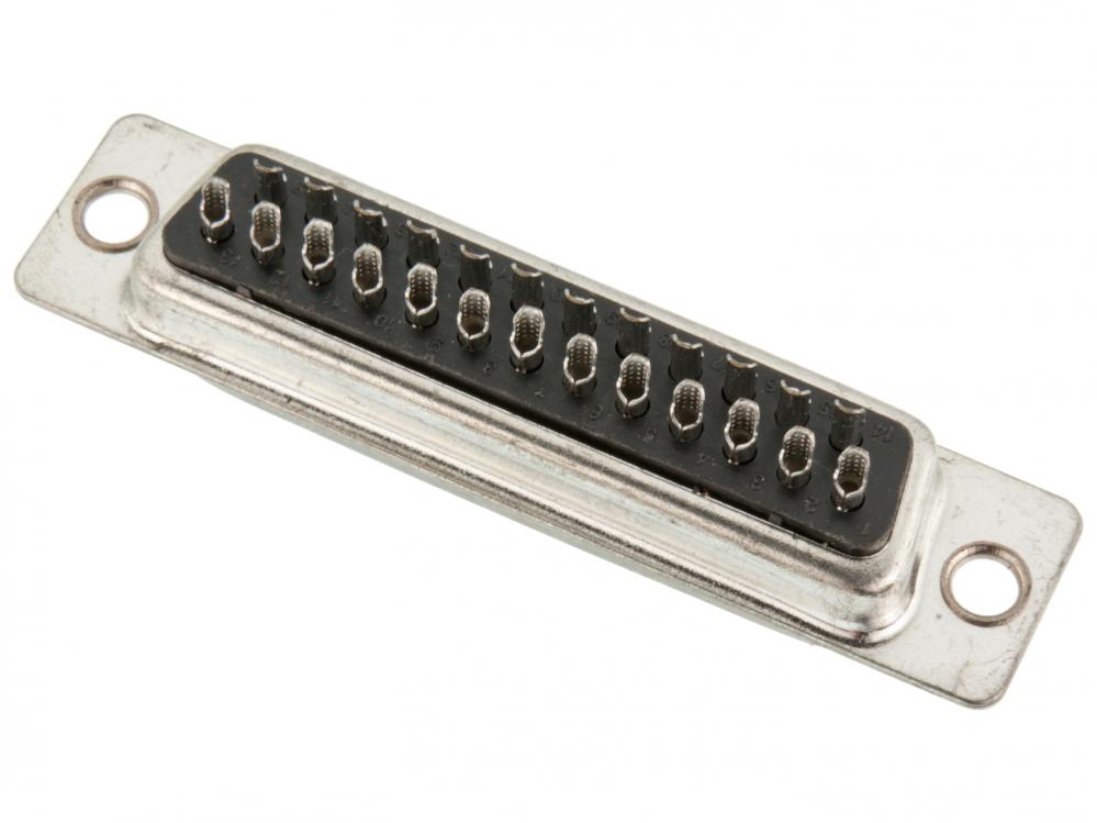 Köp D-SUB 25 pol hona till rätt pris @ electrokit