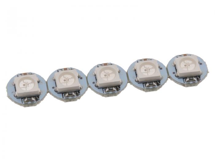 Buy NeoPixel Mini Button - 5-pack at the right price @ electrokit