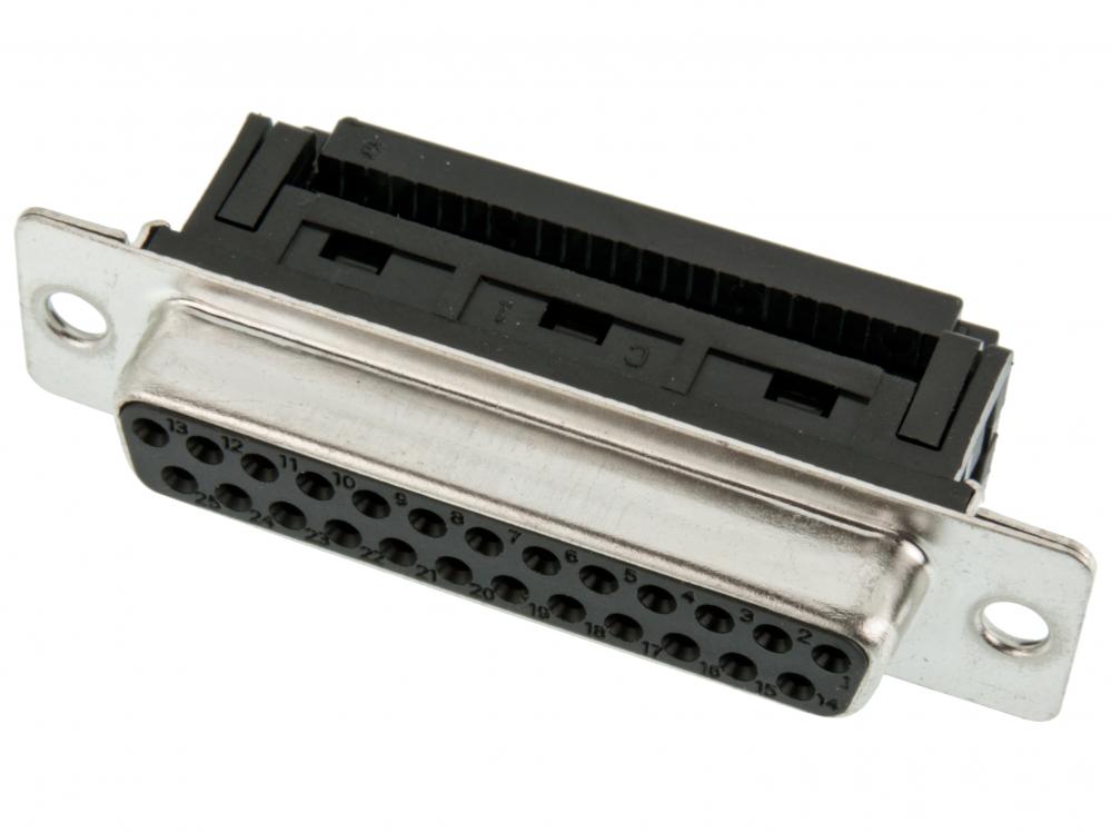 Buy D-SUB 25 pol female flat cable at the right price @ electrokit