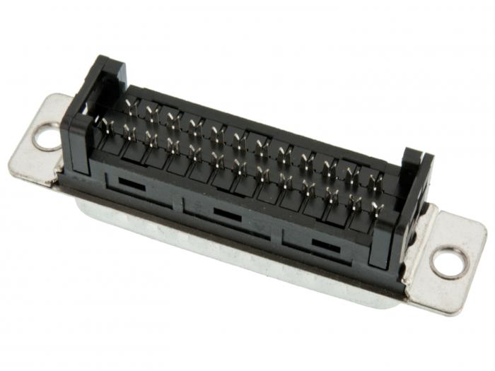 Köp D-SUB 25 pol hane flatkabel till rätt pris @ electrokit