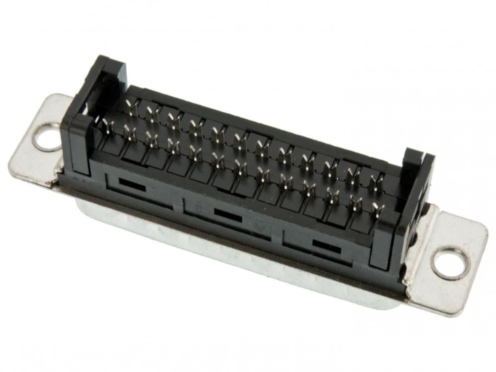 Köp D-SUB 25 pol hane flatkabel till rätt pris @ electrokit