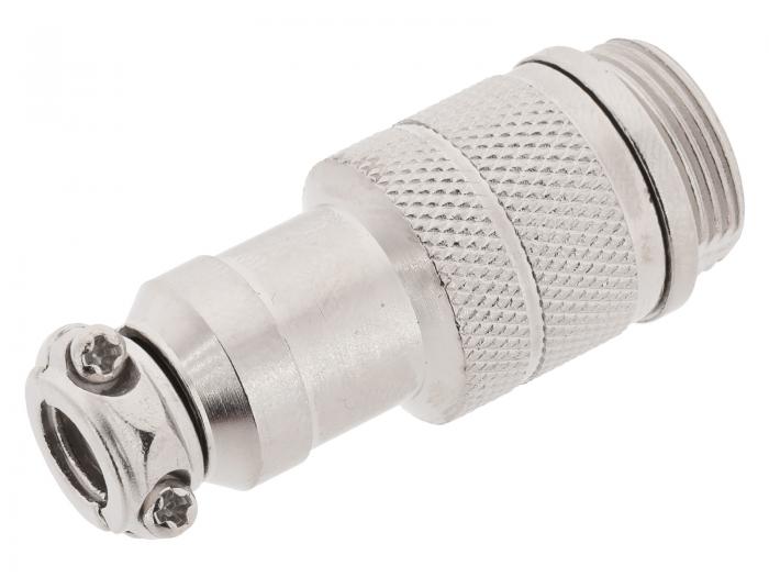 Buy Connector GX16 plug 7-pin cable at the right price @ electrokit