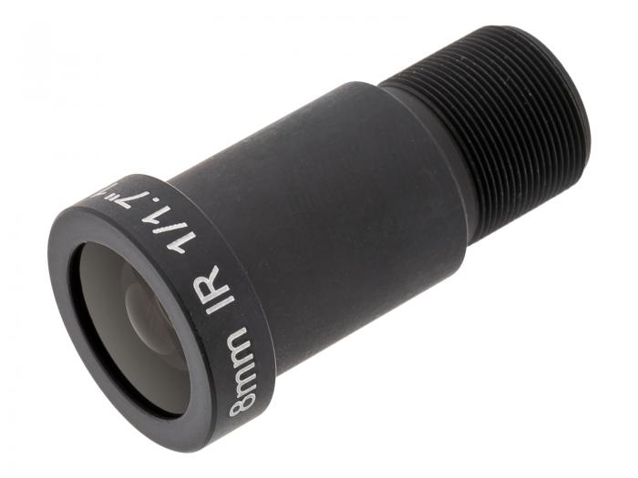 Buy Raspberry Pi HQ Camera lens 12MP 8mm at the right price @ electrokit