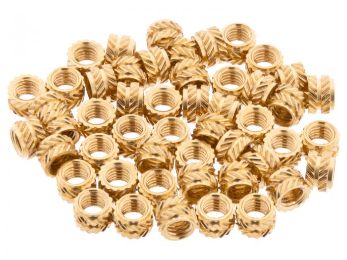 Buy Threaded insert M3 x 3mm at the right price @ electrokit