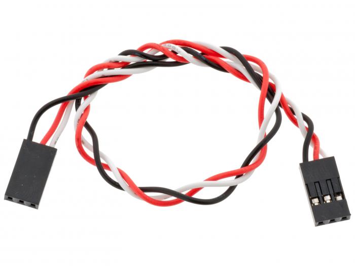 Buy Jumper wire 3-pin dupont 200mm at the right price @ electrokit