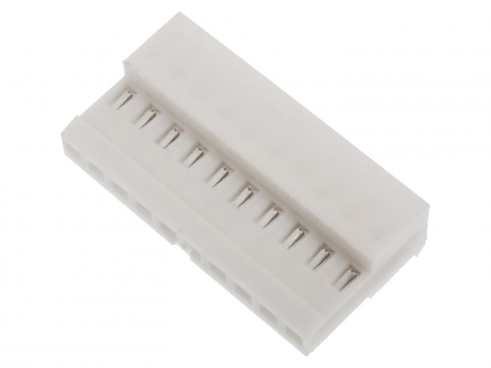 Buy MTA-100 socket connector 2.54mm 10-p at the right price @ electrokit