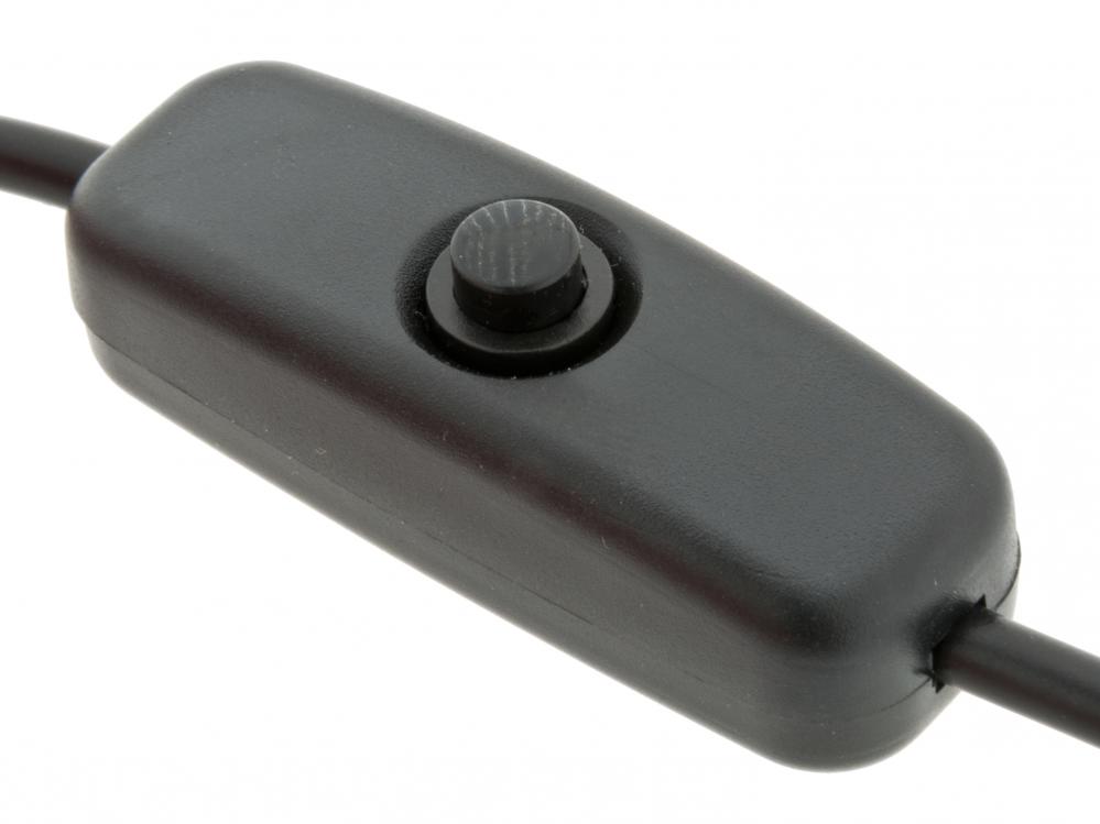 Buy USB cable switch microUSB 1m at the right price @ electrokit