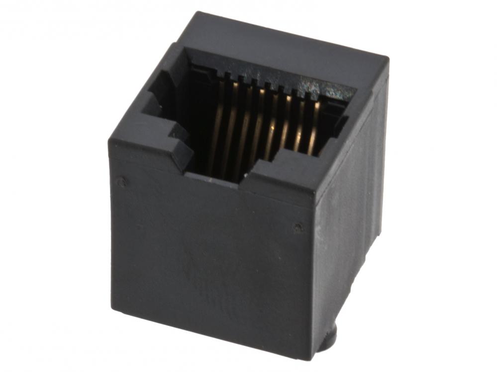 Buy Modular jack 8P8C - RJ45 PCB vertical at the right price @ electrokit