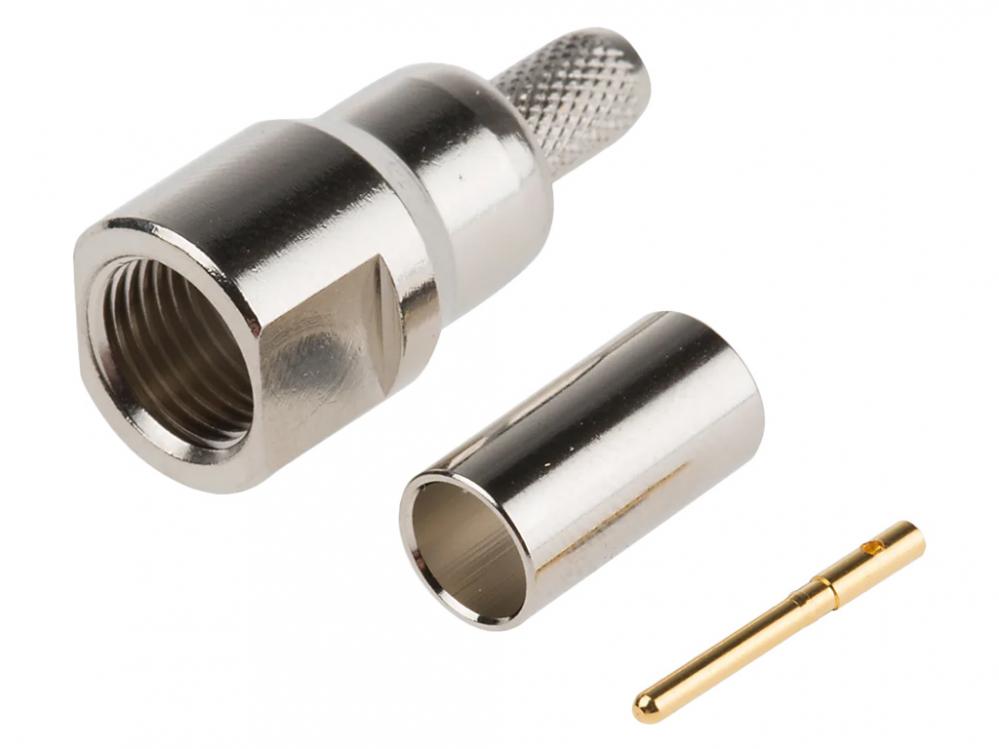 Buy FME male RG58 crimp at the right price @ electrokit