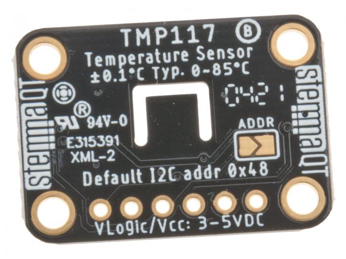 Buy Temperature sensor TMP117 ±0.1°C I2C at the right price @ electrokit