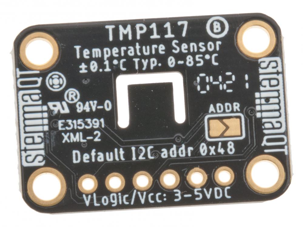 Buy Temperature sensor TMP117 ±0.1°C I2C at the right price @ electrokit