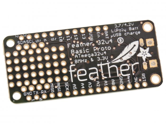 Köp Adafruit Feather 32U4 Basic Proto till rätt pris @ electrokit