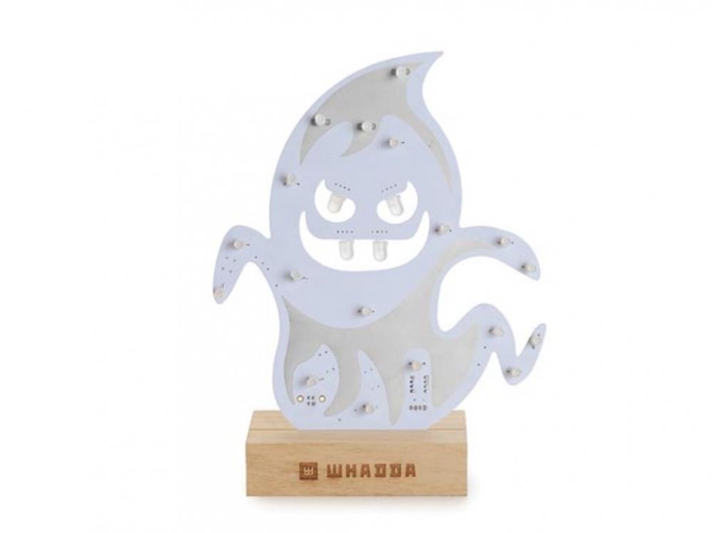 Buy Halloween ghost XL - soldering kit at the right price @ electrokit