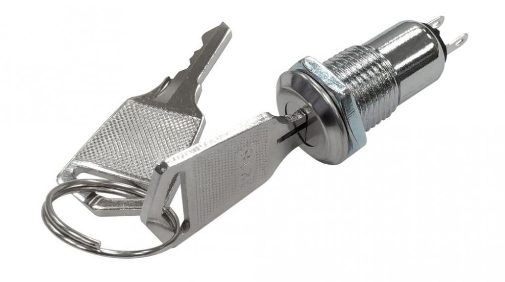 Buy Key Switch OFF-ON at the right price @ electrokit
