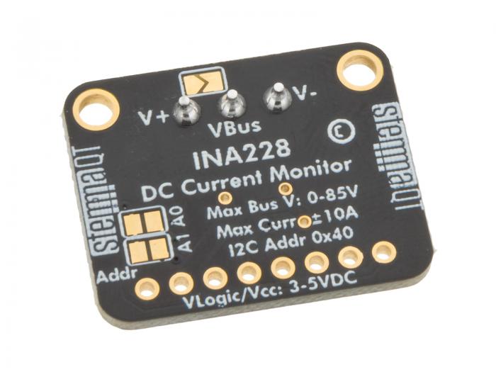 Köp Strömsensor INA228 85V 10A I2C till rätt pris @ electrokit