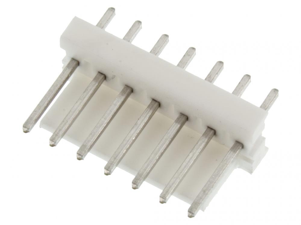 Buy MTA-100 pin header 2.54mm straight 7-p at the right price @ electrokit