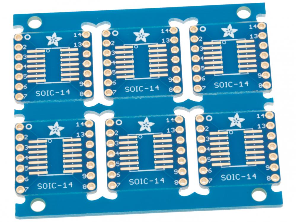 Köp Adapterkort SO-14 / TSSOP-14 - DIP-14 - 6-pack till rätt pris ...