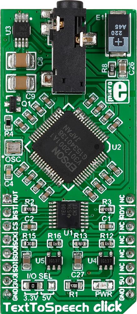Buy TextToSpeech click at the right price @ electrokit