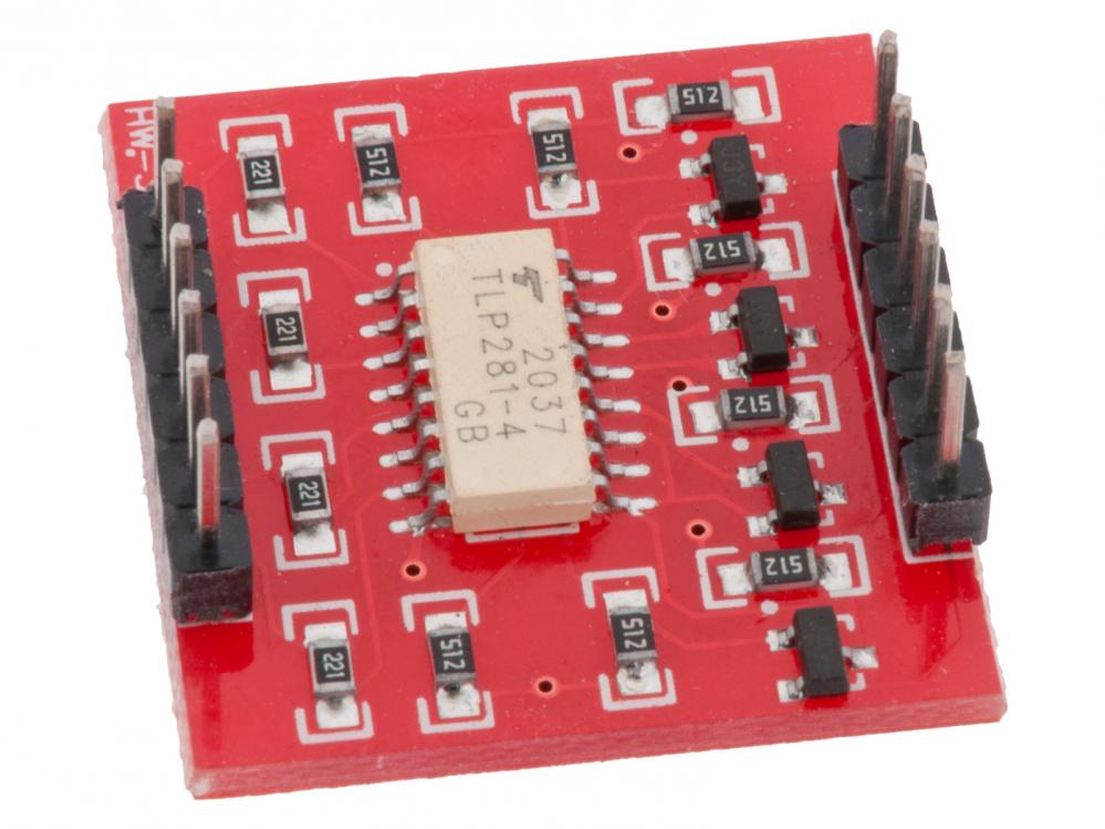 Buy Opto isolator 4-ch at the right price @ electrokit