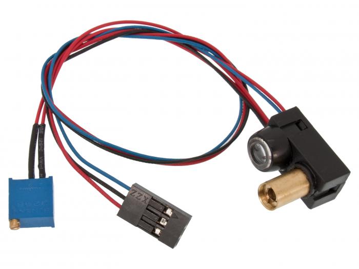 Buy Laser break beam sensor 5V 1m at the right price @ electrokit