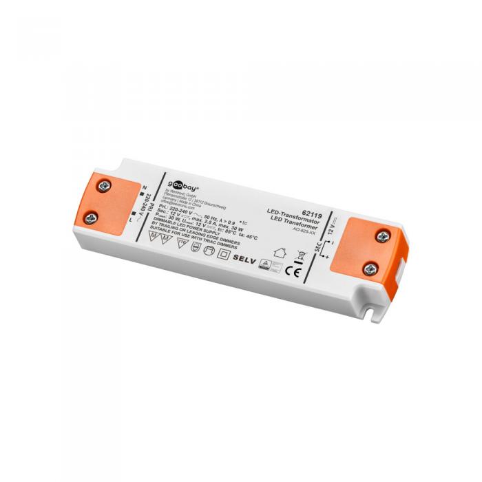 Köp LED drivdon 24V (DC) 30W till rätt pris @ electrokit