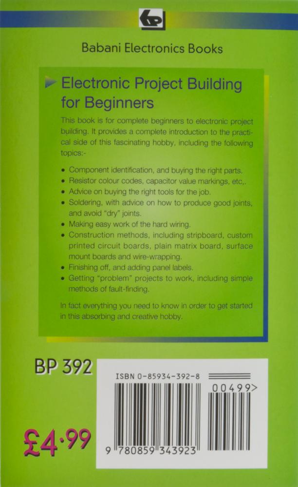 Köp Electronic Project Building for Beginners till rätt pris @ electrokit