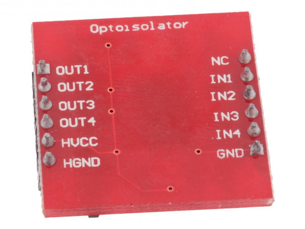 Buy Opto isolator 4-ch at the right price @ electrokit